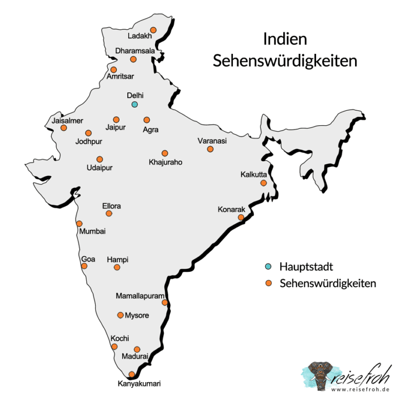 Indien: Die besten Reisetipps, Highlights & Reiseberichte