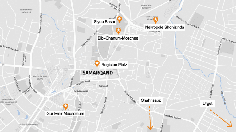 Samarkand: Die besten Sehenswürdigkeiten & Reisetipps
